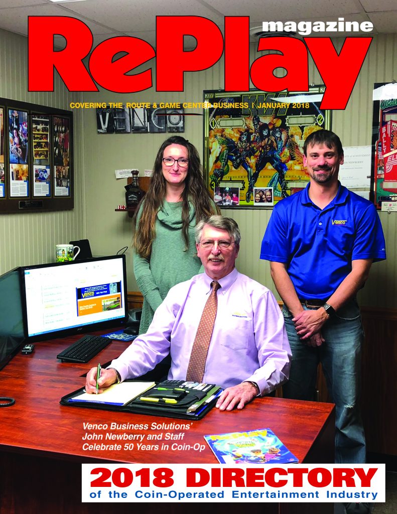RePlay January 2018 Cover – Venco
