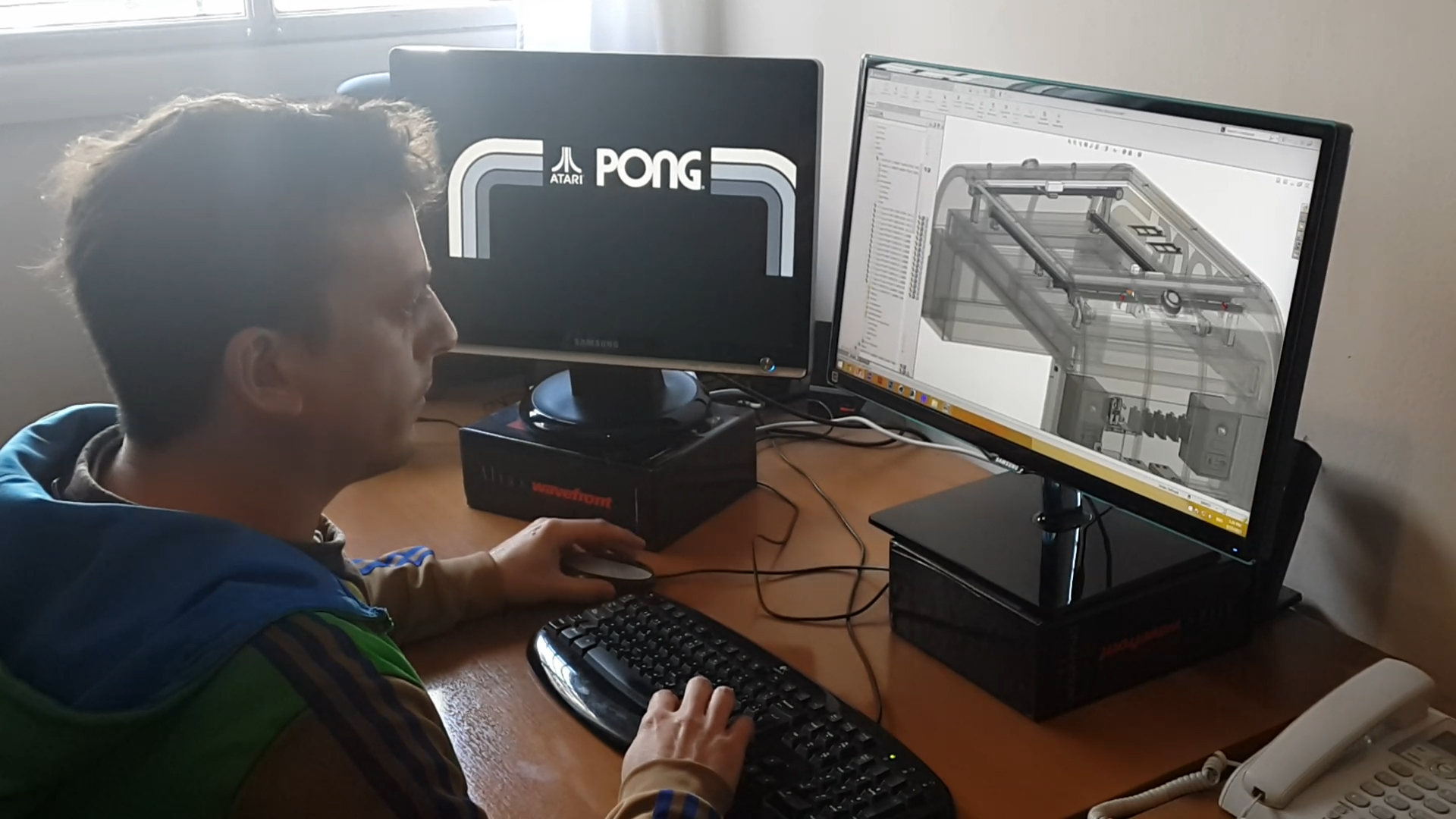 UNIS/Calinfer Atari Pong Table – November 2018 – RePlay Magazine