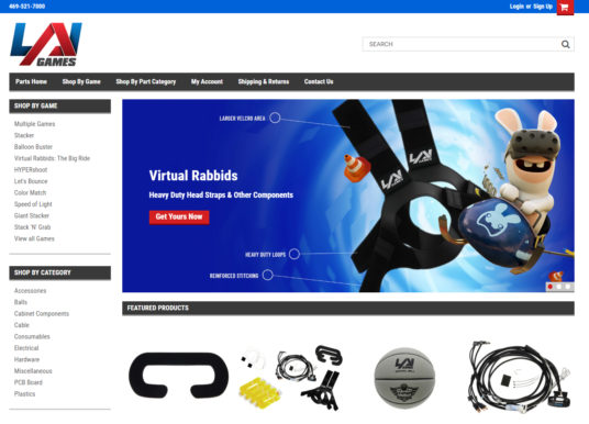 LAI Games Parts Store Debut – RePlay Magazine