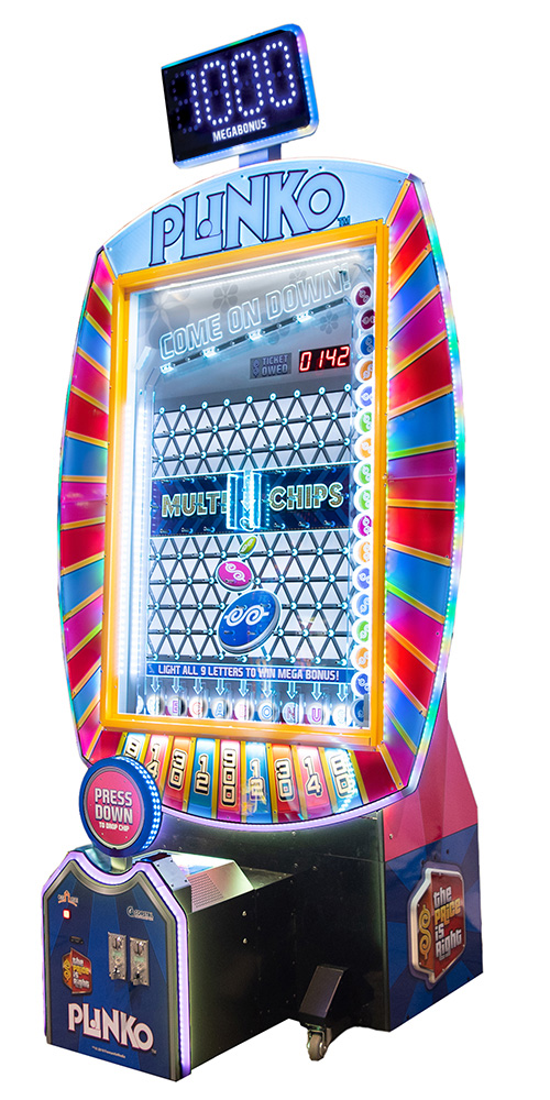 Coastal Amusements Showing Plinko at Booth #439 – RePlay Magazine