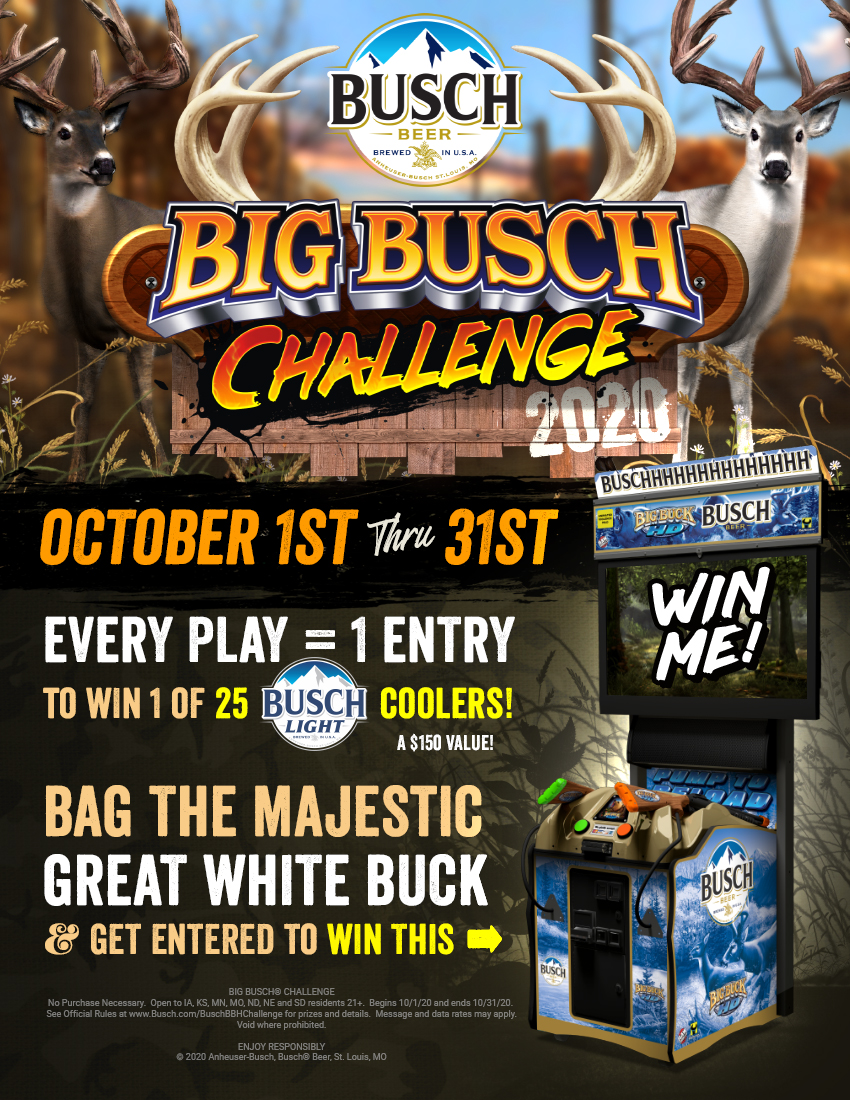 Big Busch Challenge Coming to Big Buck: Reloaded – RePlay Magazine