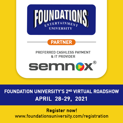 Semnox Joins Foundations, Will Be Part of April Event – RePlay Magazine