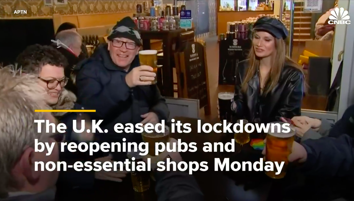 U.K. Begins to Reopen Pubs and Other Businesses – RePlay Magazine