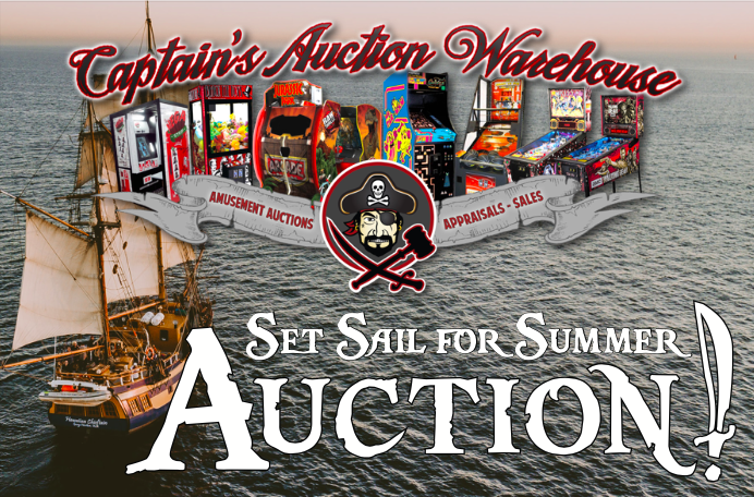 Captain’s Auction Warehouse Set for June 18-19 Event – RePlay Magazine