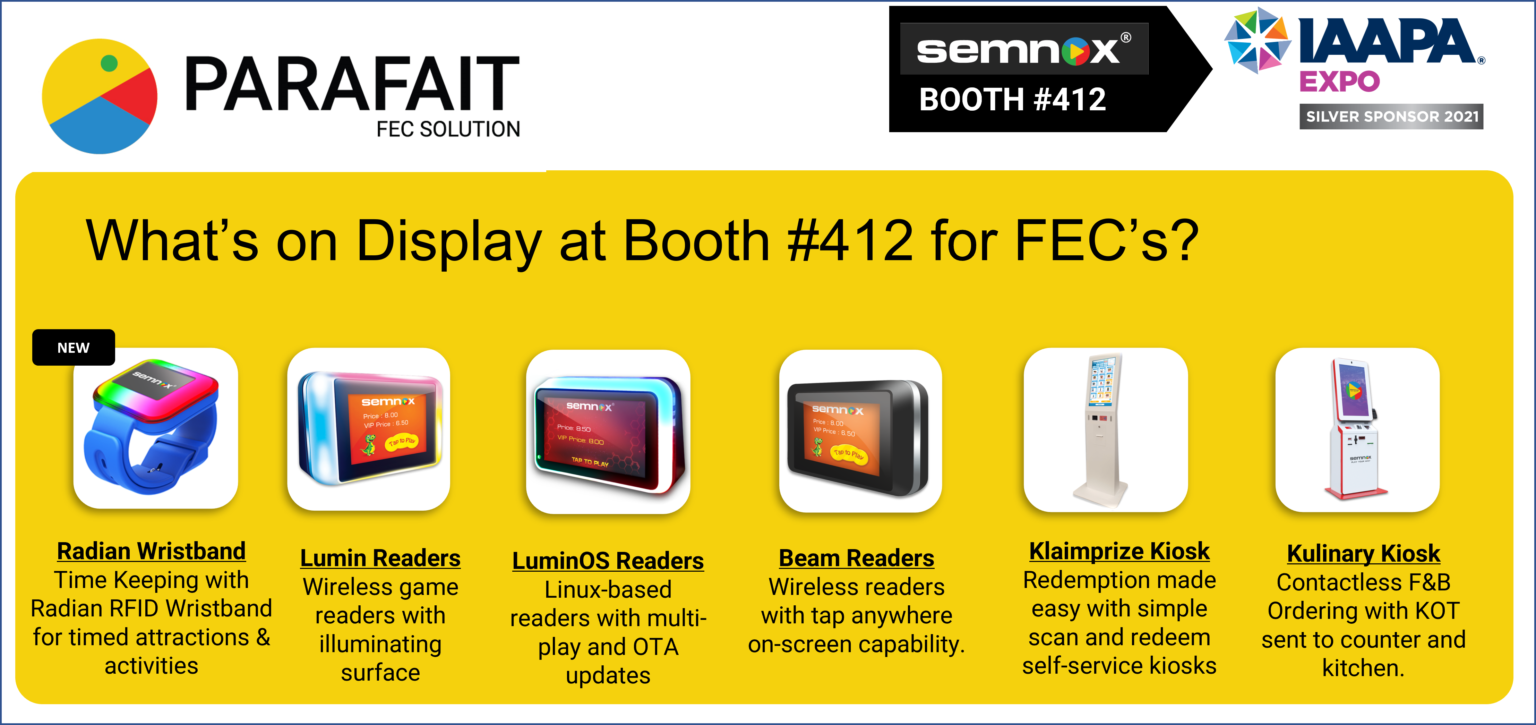 Semnox Bringing Radian Smart Wristband to IAAPA – RePlay Magazine