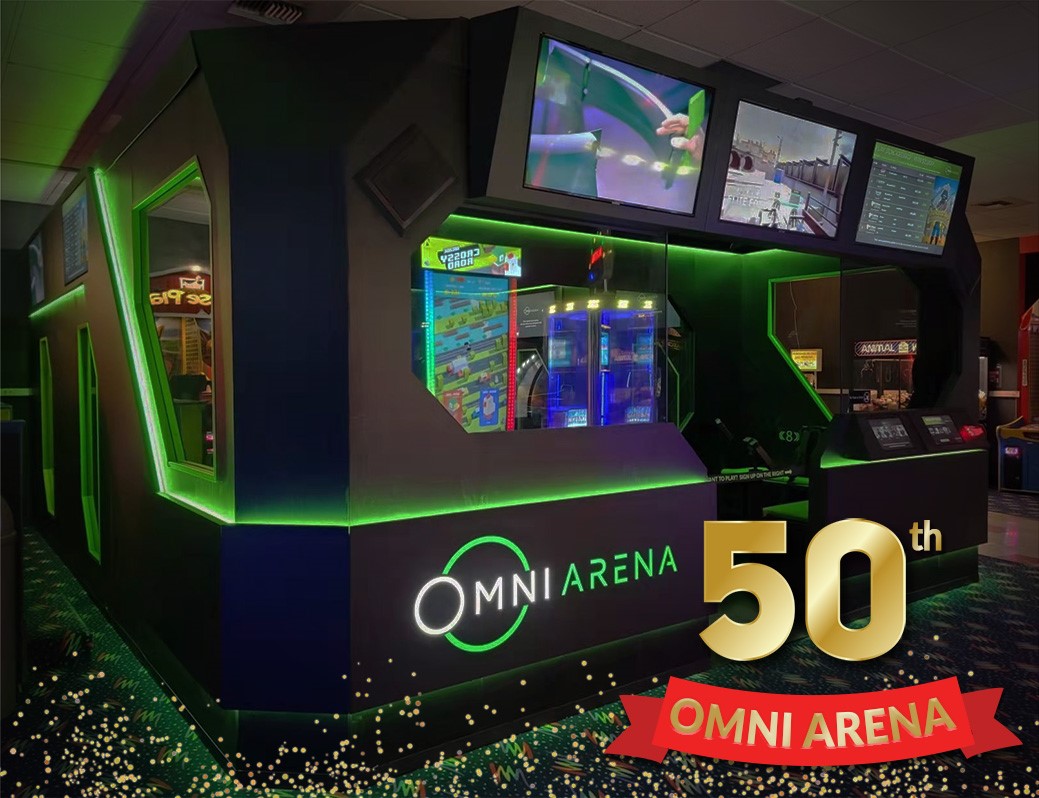 50th Omni Arena Installed by Virtuix – RePlay Magazine