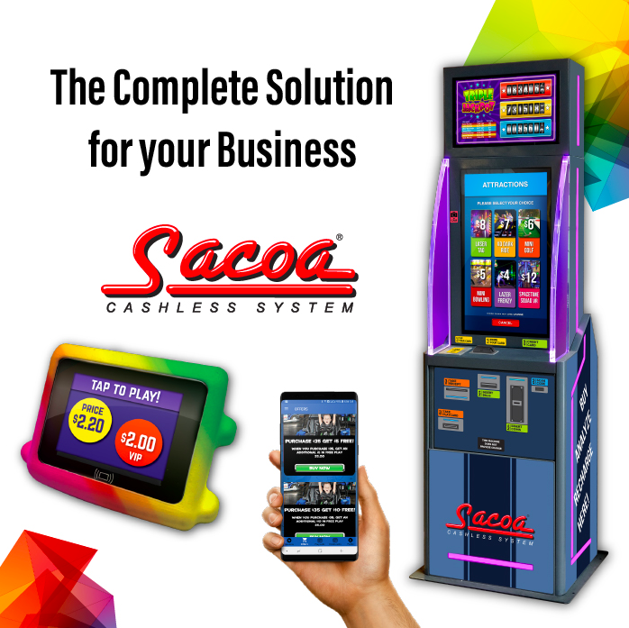 Sacoa at Upcoming Shows Around the World – RePlay Magazine