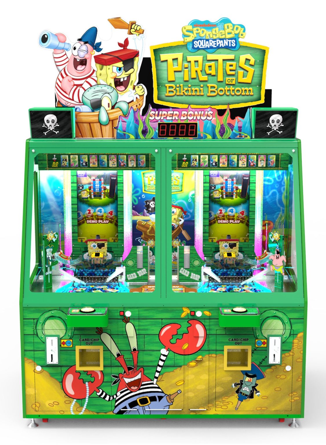 Andamiro Begins Shipping SpongeBob Pirates Machine – RePlay Magazine