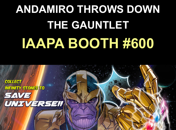 Andamiro to Debut Second Marvel Title at IAAPA Expo – RePlay Magazine