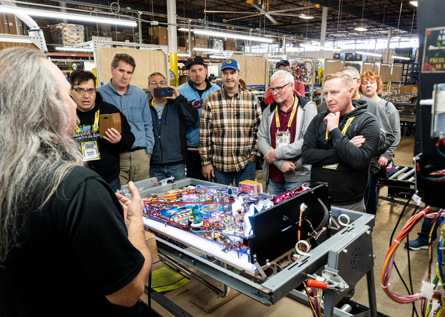 Jersey Jack Pinball Hosted Big Factory Tour