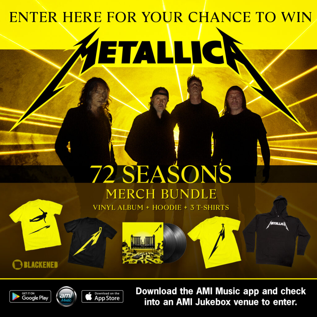 Latest AMI Giveaway Features Metallica – RePlay Magazine