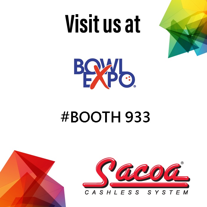 Sacoa Cashless System Showcasing at Bowl Expo – RePlay Magazine