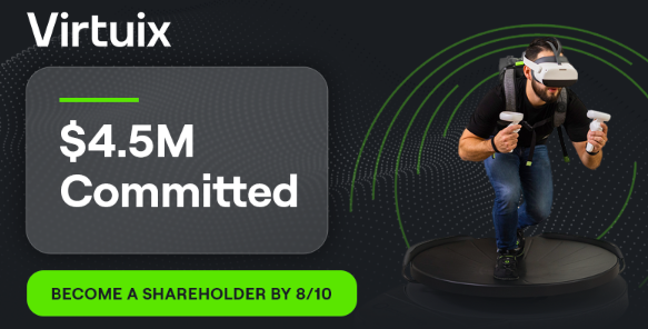 Virtuix Seeks Investors Through Aug. 10 – RePlay Magazine