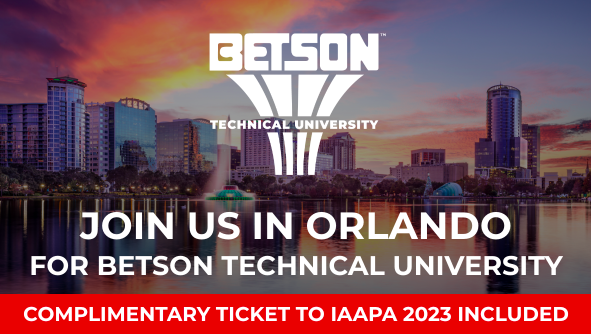 Betson Technical Uni to Orlando Nov. 13-14 – RePlay Magazine