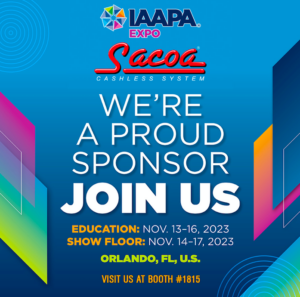 Sacoa to Unveil New Features at IAAPA – RePlay Magazine