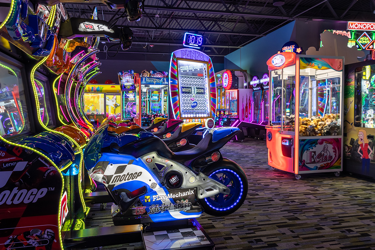 Betson Enterprises Transforms RollHouse with 75-Game Arcade – RePlay Magazine