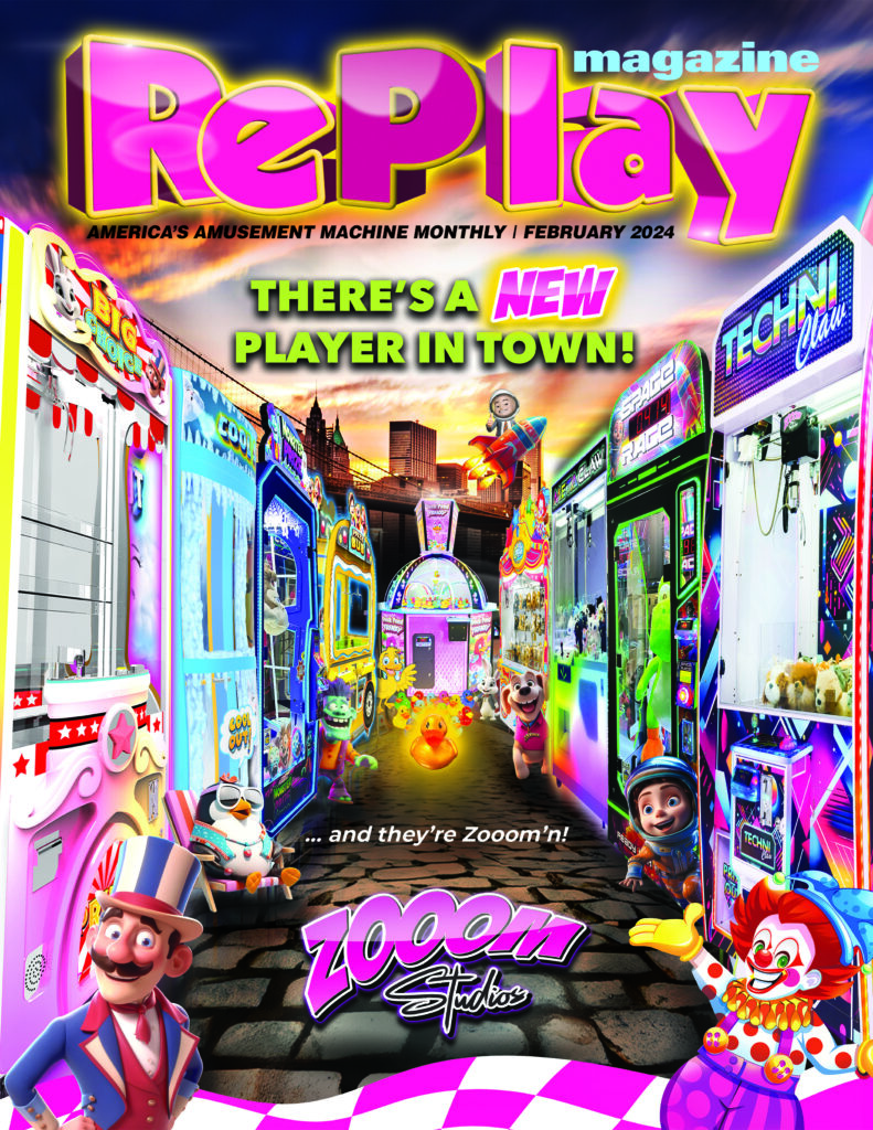 RePlay February 2024 Front Cover – Zooom Studios – RePlay Magazine