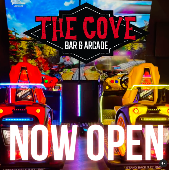 The Cove Bar & Arcade Opens at Treasure Island – RePlay Magazine