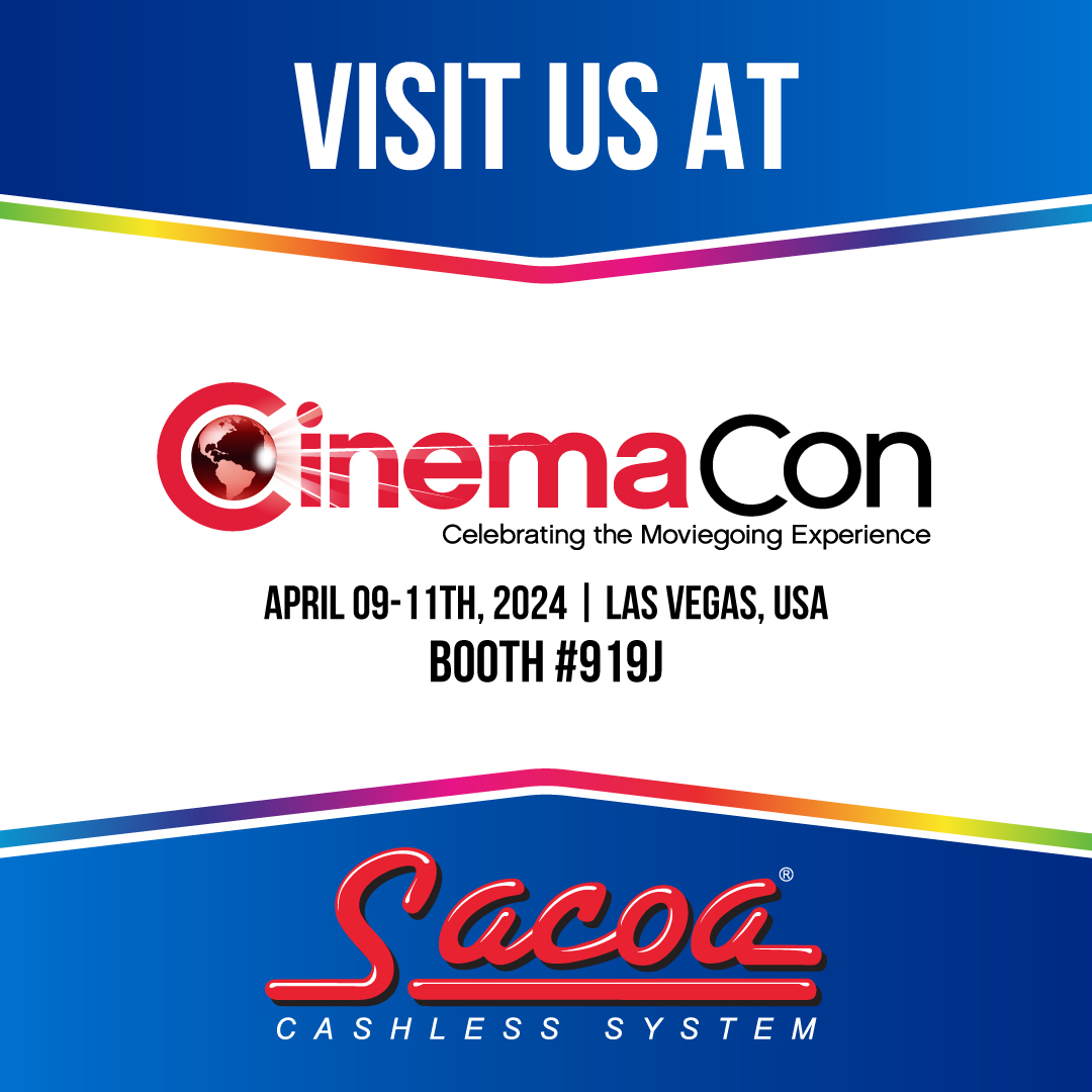 Sacoa at CinemaCon Next Week in Vegas – RePlay Magazine
