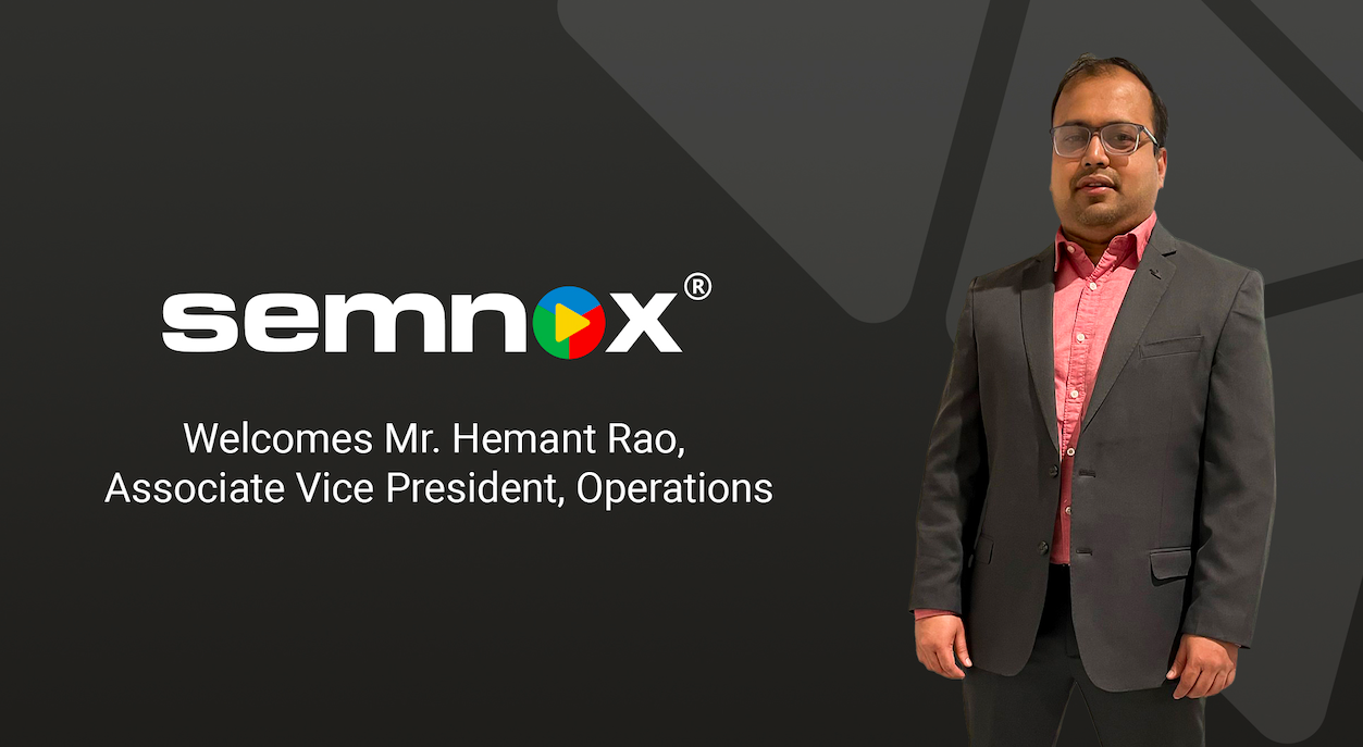 Semnox Welcomes New Operations VP Hemant Rao – RePlay Magazine