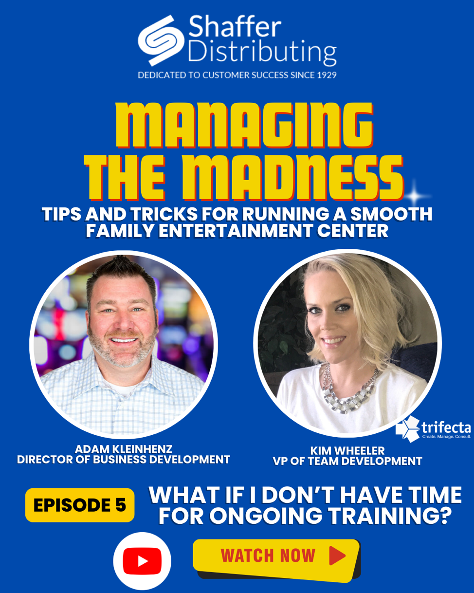 Shaffer Distributing Continues Managing the Madness Series – RePlay Magazine