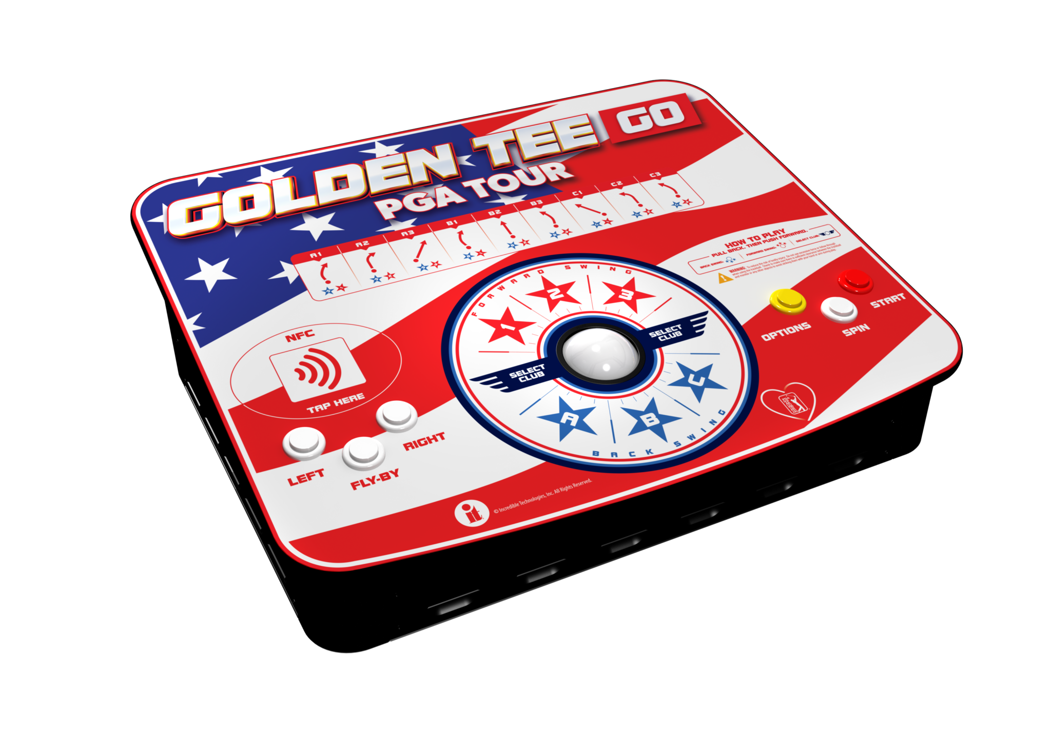 Golden Tee Makers Release Stars and Stripes Edition – RePlay Magazine
