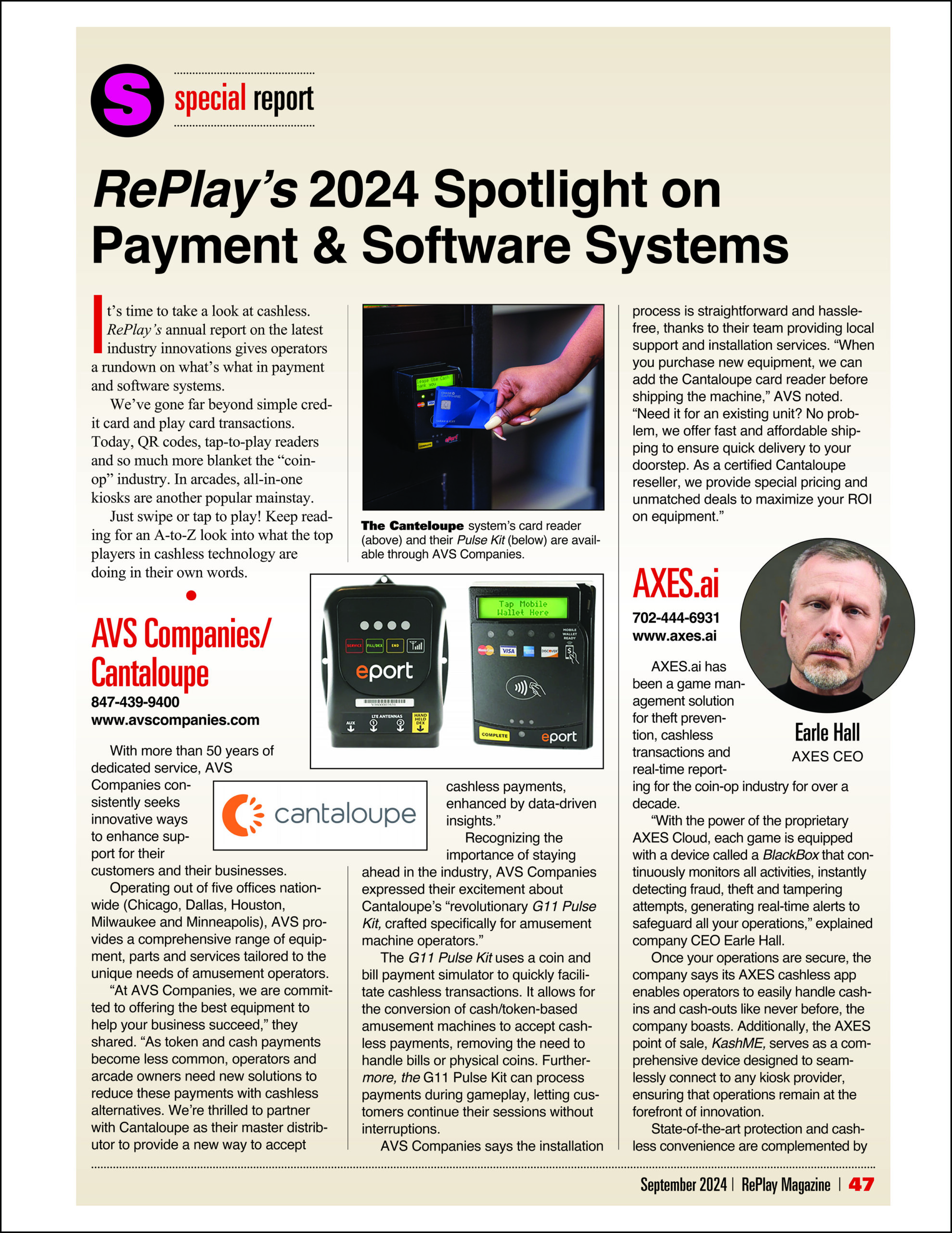 RePlay Magazine — Covering the Route and Game Center Business Since 1975