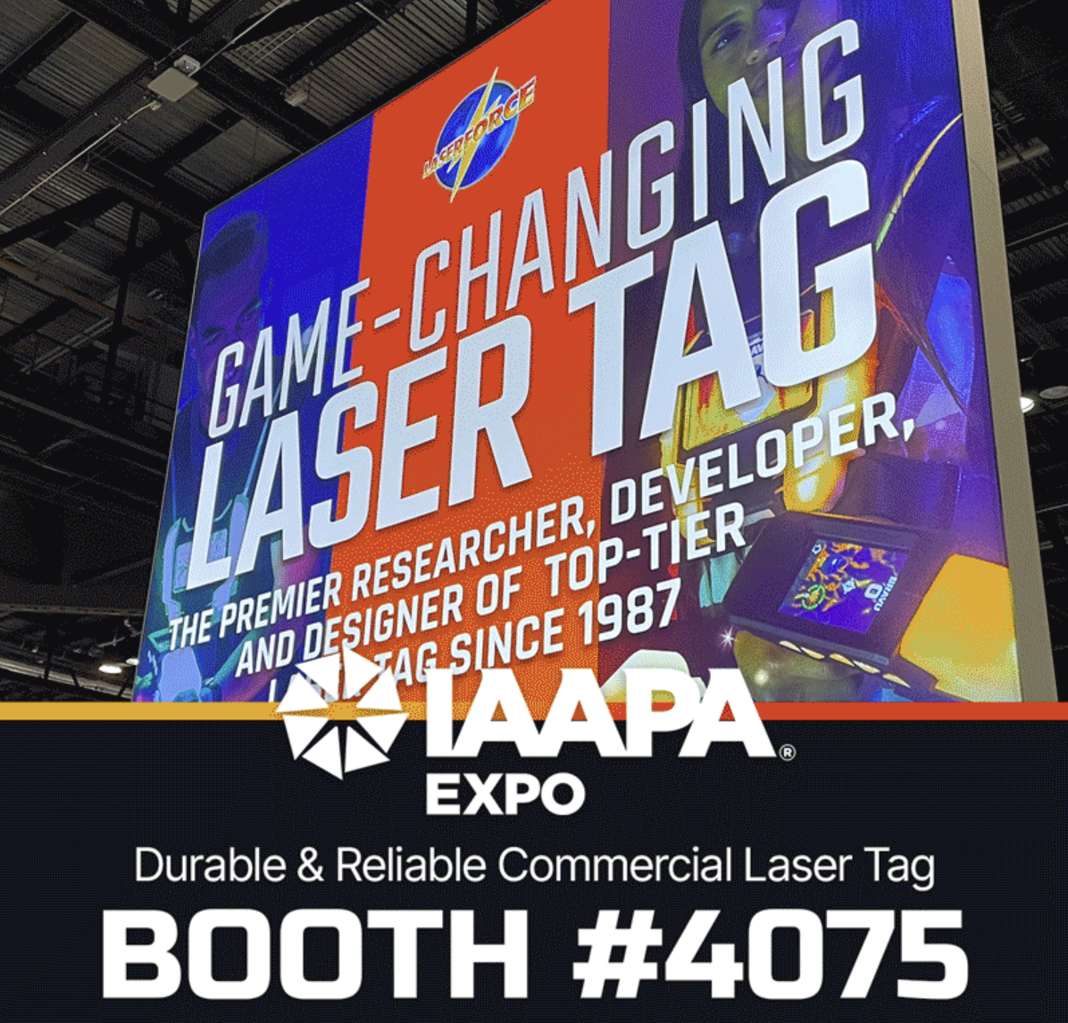 Laserforce to Feature Laser Tag, Pixel Games – RePlay Magazine