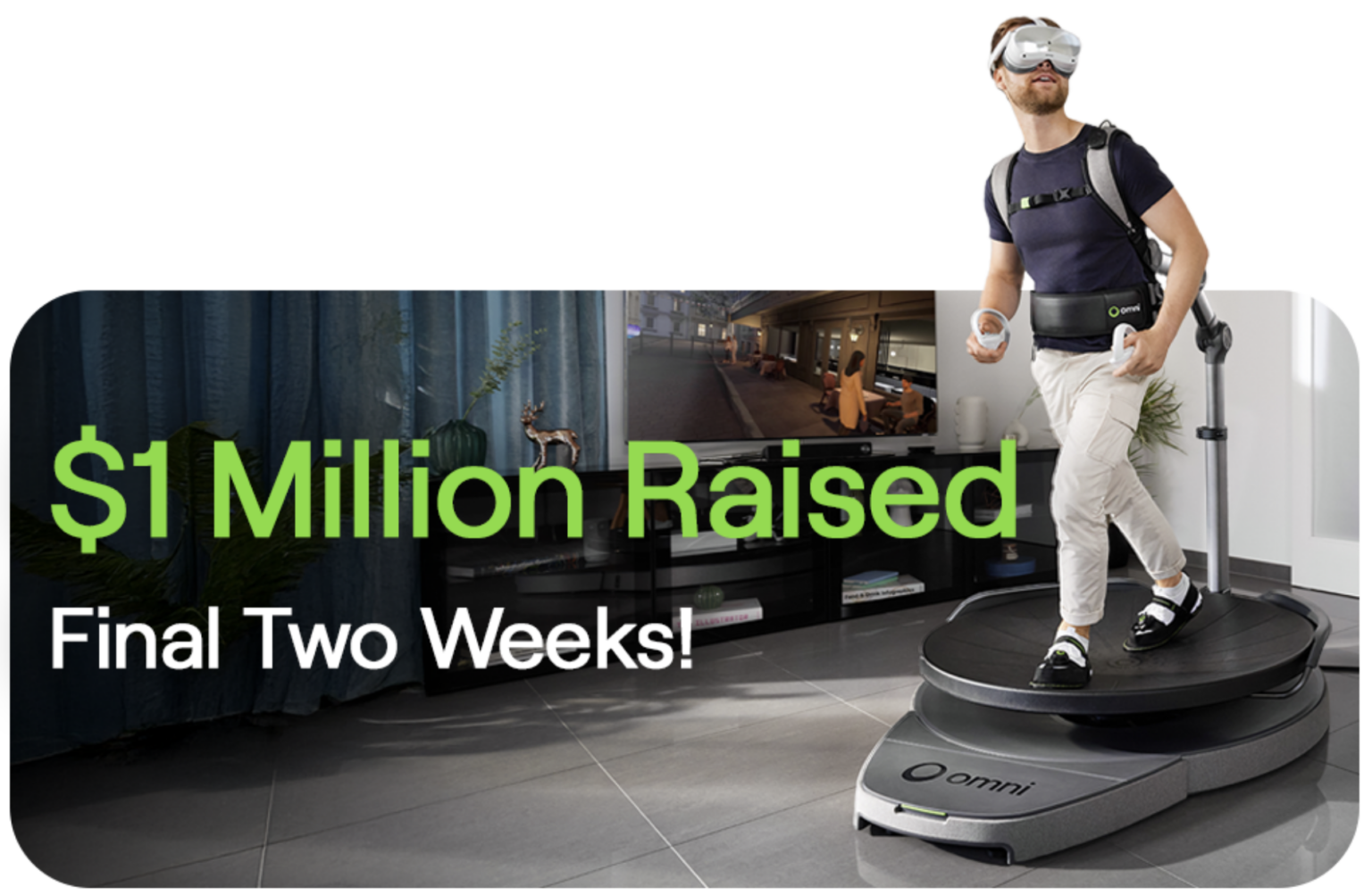 Virtuix Raises $1M for Omni One – RePlay Magazine