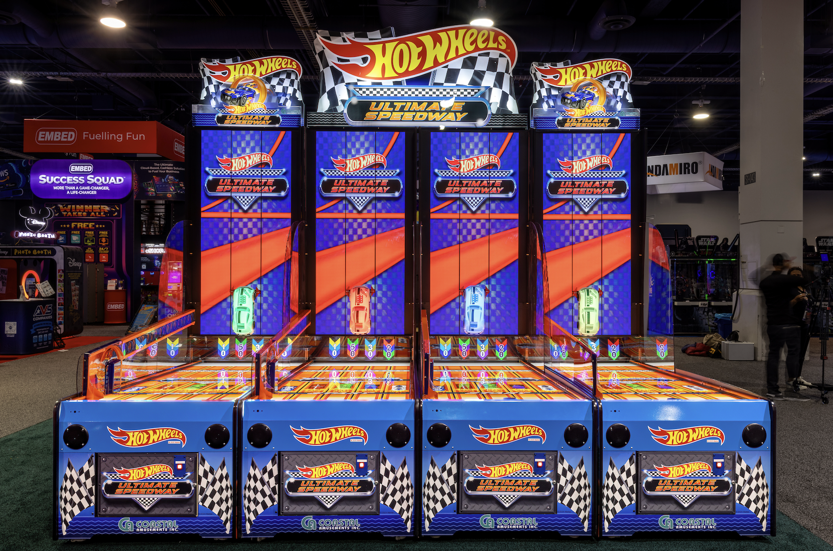 Coastal Amusements Showing Games in Booth #921 – RePlay Magazine