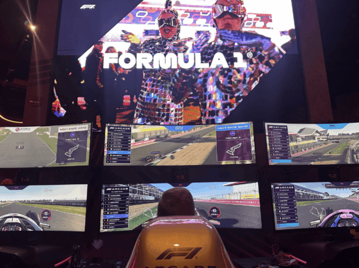 F1 Arcade in Vegas Off to the Races – RePlay Magazine