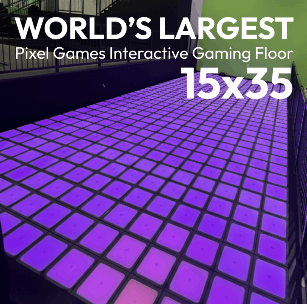 Pixel Games Installs Largest Floor at Launch Houston – RePlay Magazine