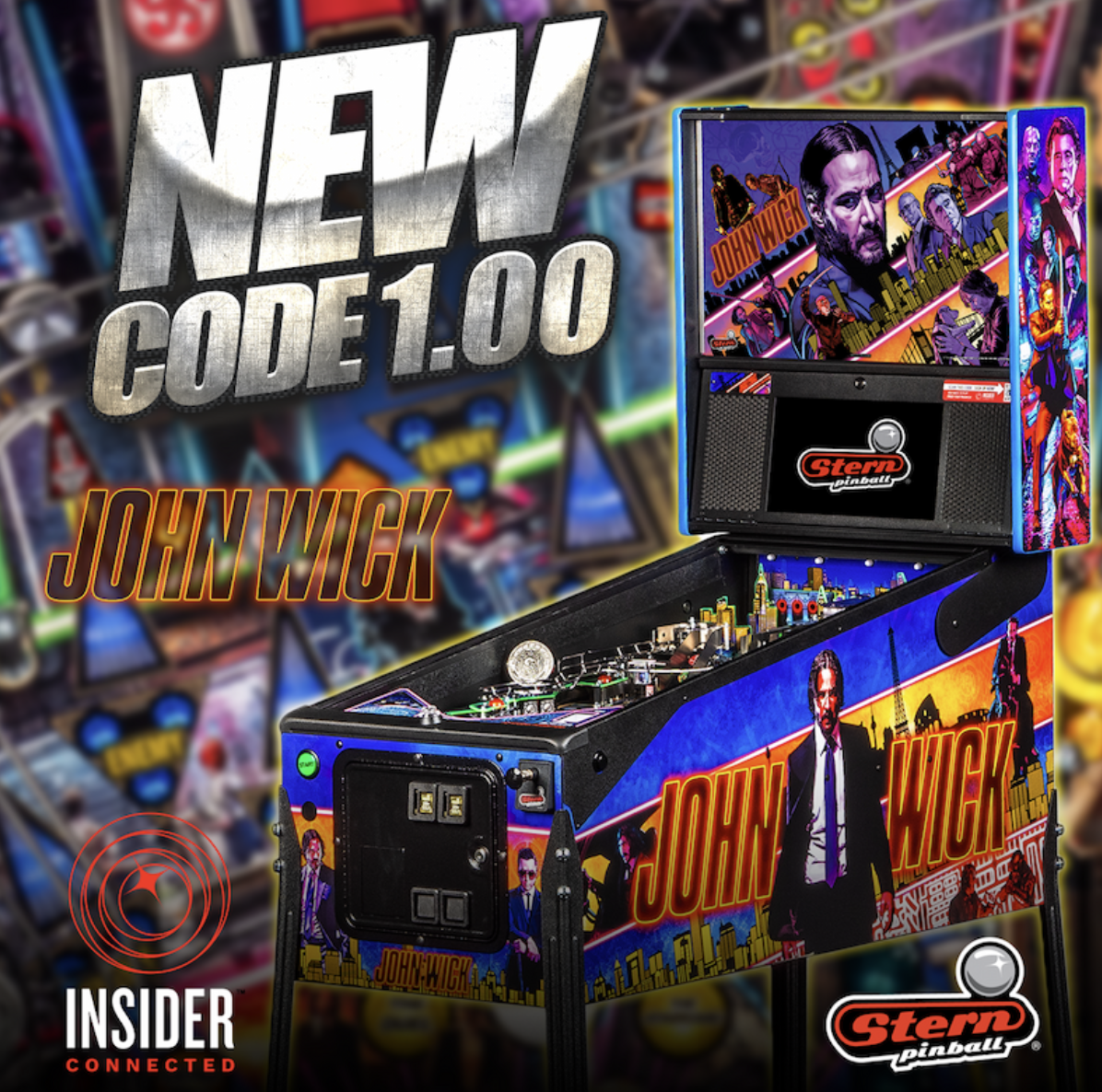 Stern Pinball’s John Wick Gets New Code – RePlay Magazine
